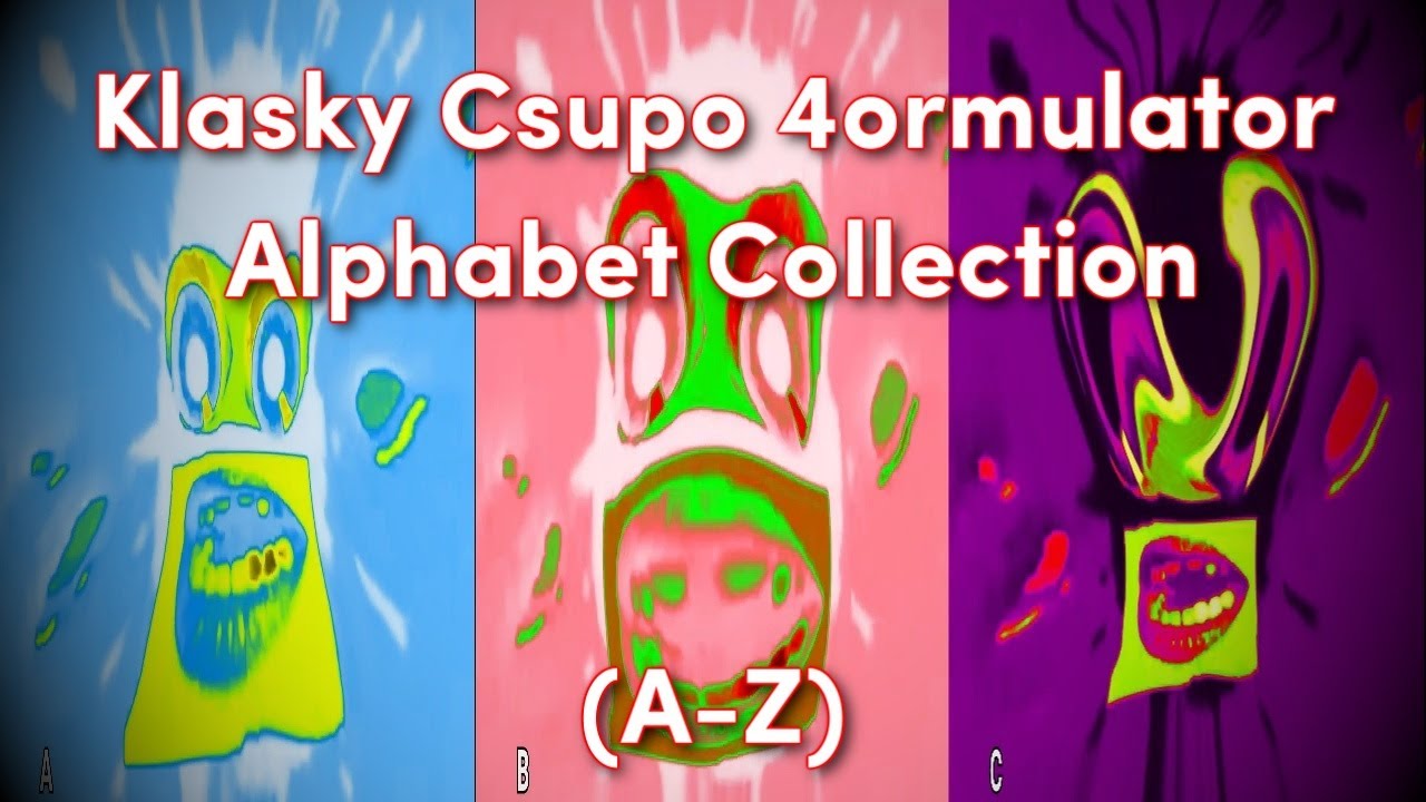 Klasky Csupo 4ormulator Alphabet Collection A Z Youtube