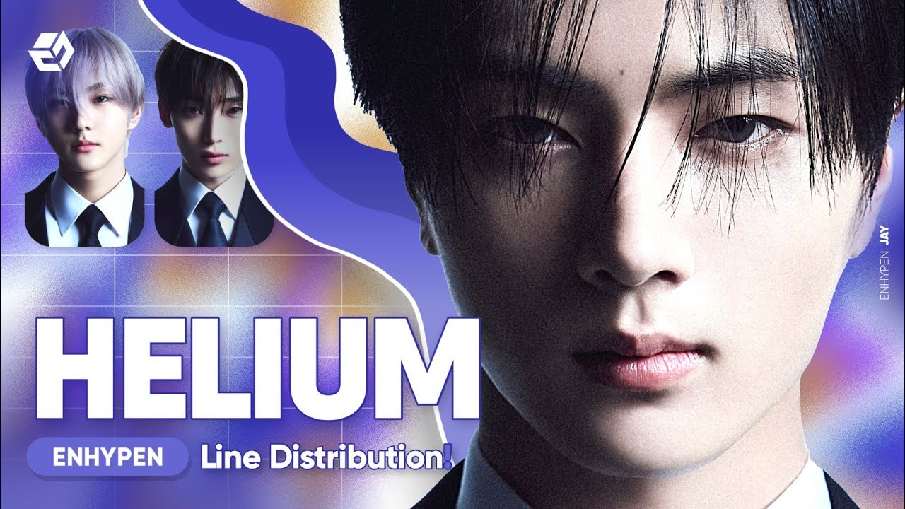 Updated Enhypen Helium Line Distribution Youtube