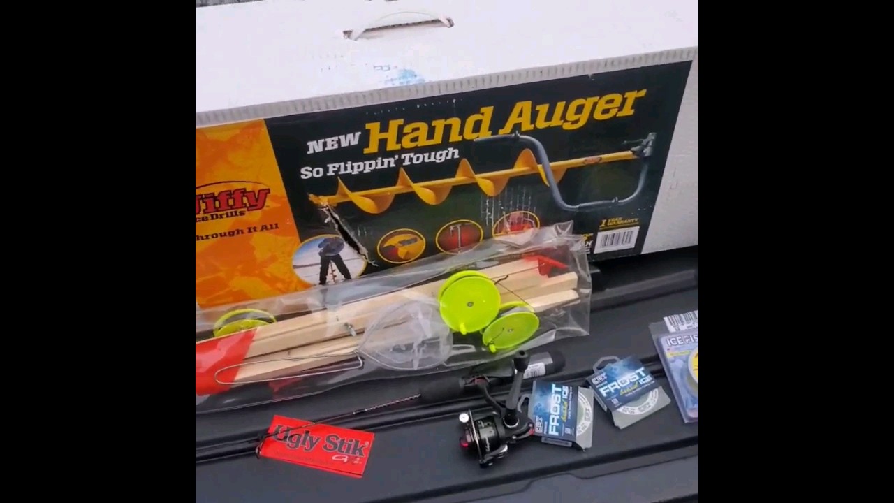 New Ice Fishing Gear Fishing