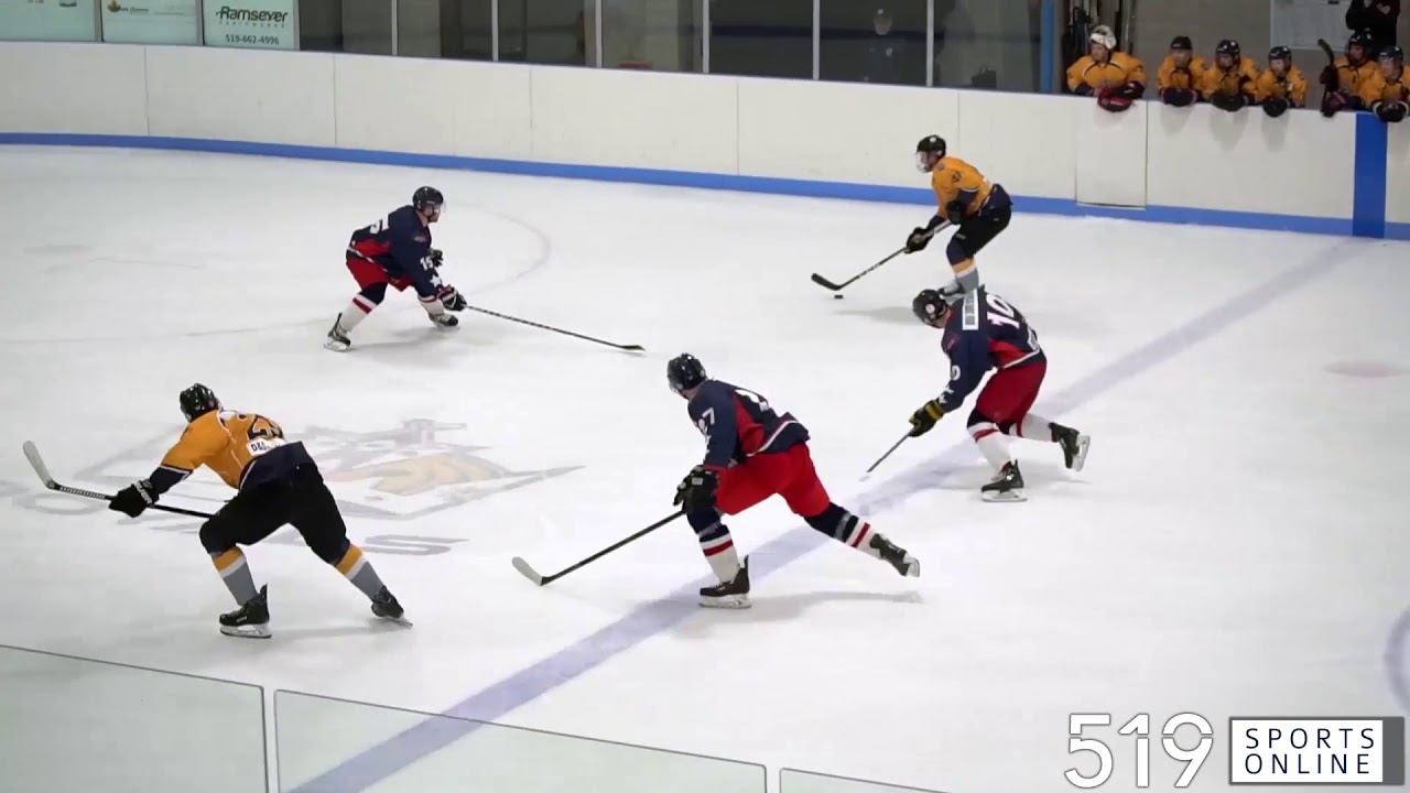 Woaa Hockey Elora Rocks Vs Tavistock Royals Youtube