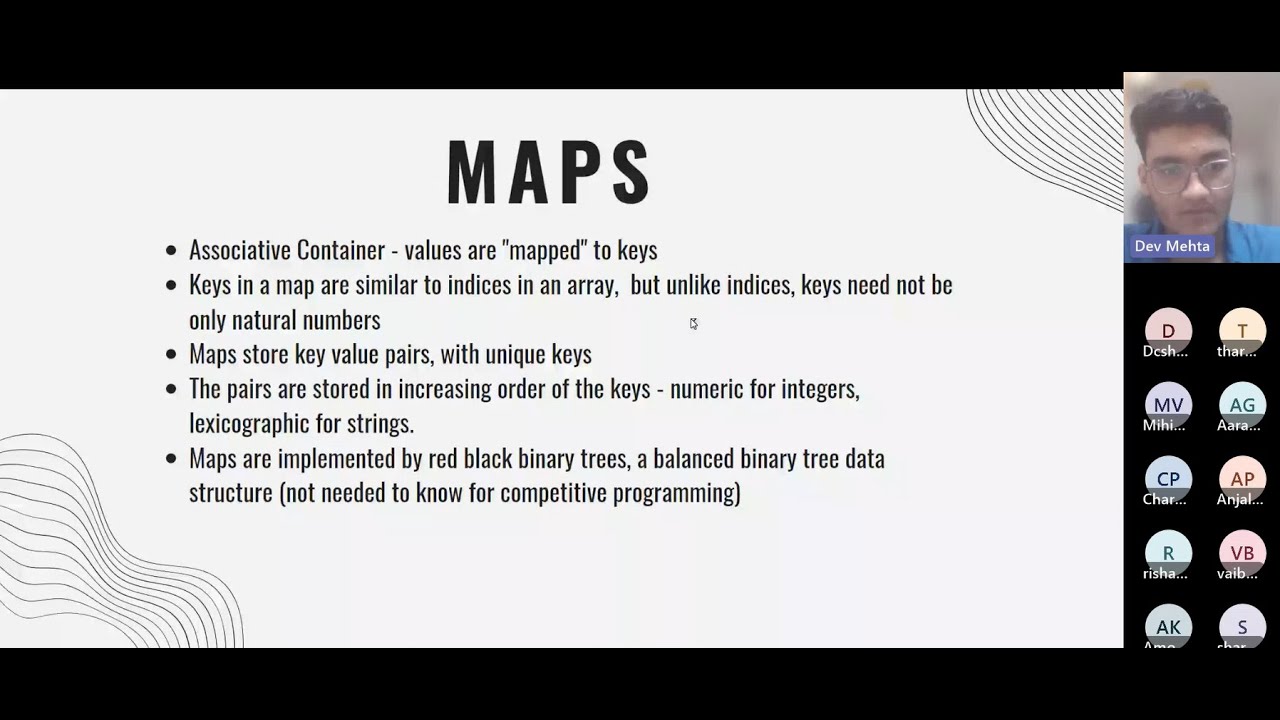 Competitive Coding Conclave Session 8 Maps And Modular Arithmetic