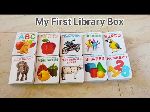 My First Learning Library Kids First Books Vpk S Lifestyle Youtube