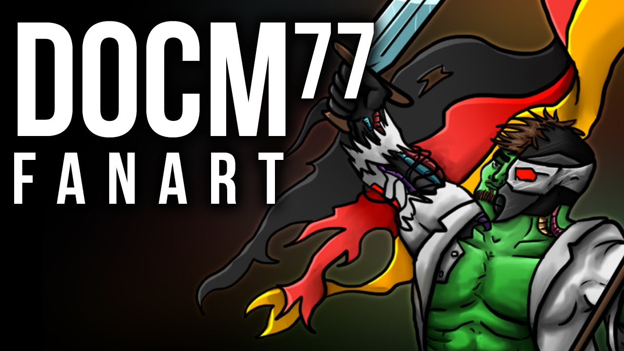 Docm77 Fanart Speedart 1080p Youtube