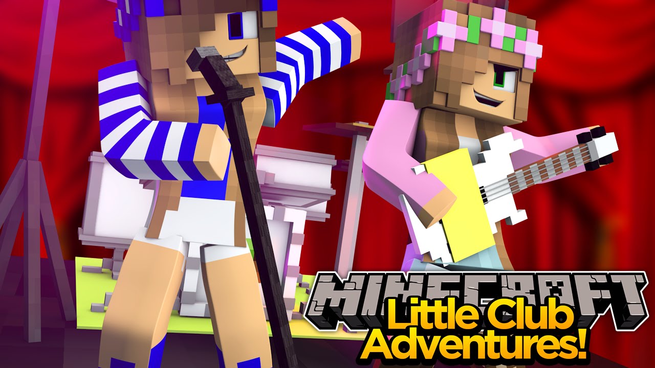 Minecraft Little Club Adventures Little Carly Little Kelly S Talent
