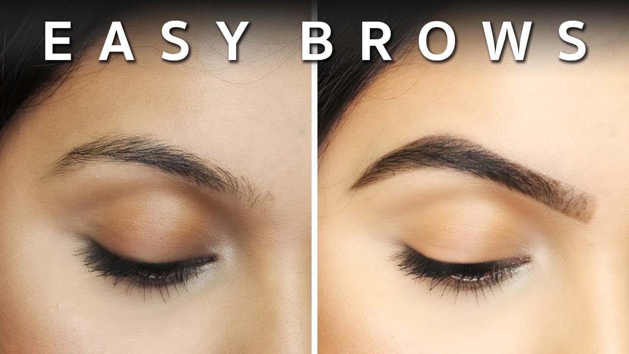Easy Brows Beginners Eyebrow Tutorial Youtube