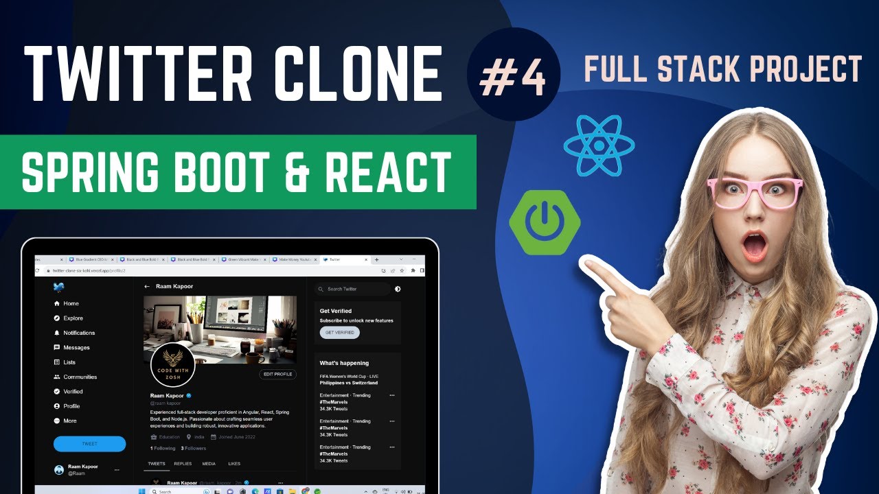 Building A Twitter Full Stack Clone With React Spring Boot Spring
