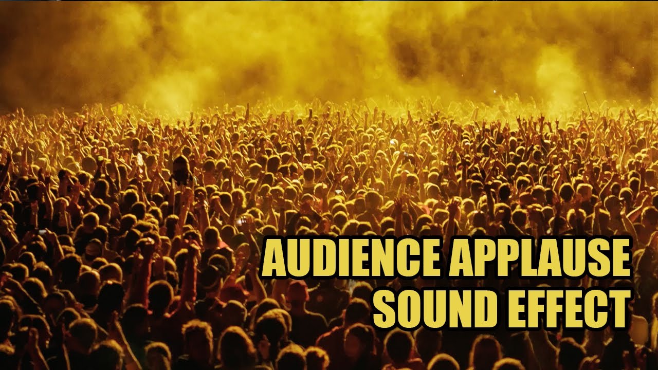 Audience Applause Sound Effect рџ џ Crowd Cheering Youtube