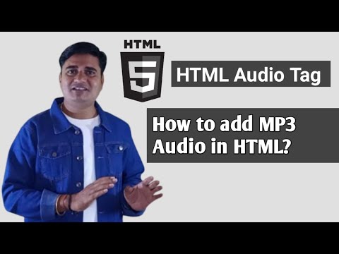 How To Add Audio In Html Html Audio Tag Html Audio Youtube