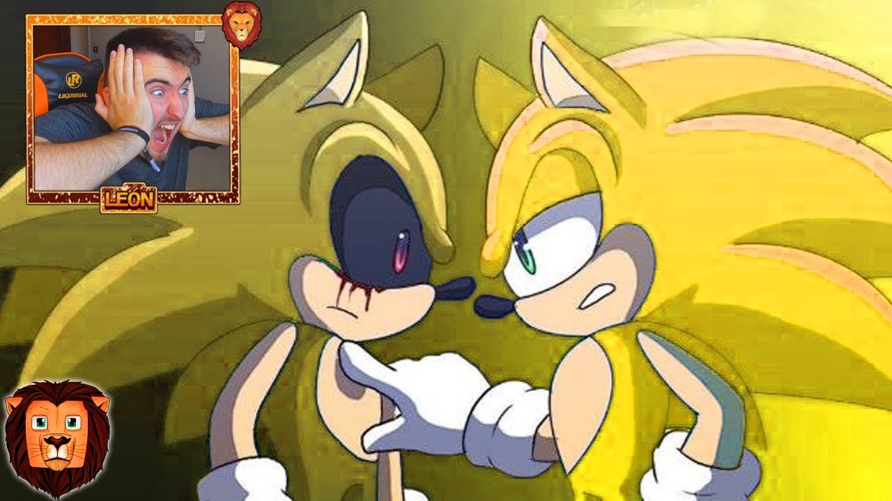 Super Sonic Vs Super Sonic Exe En El Juego De Sonic Exe Muy Epico 亞