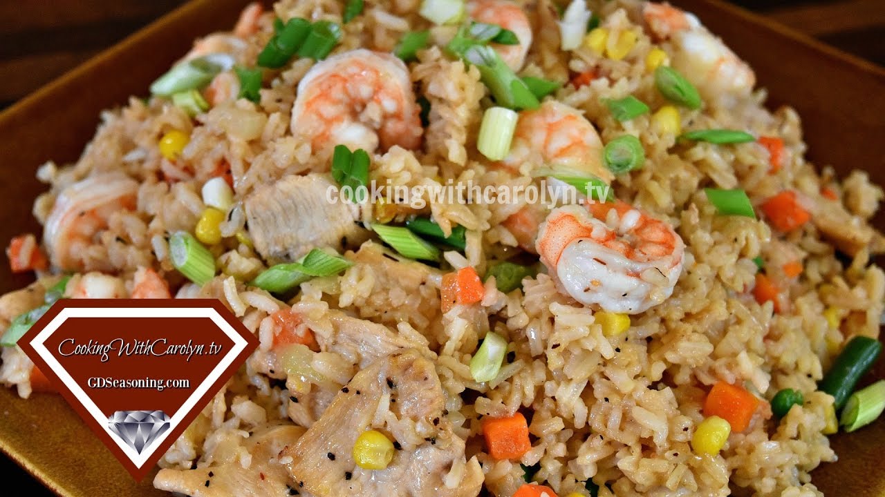 Easy Homemade Shrimp And Chicken Fried Rice Recipe Better Than Take