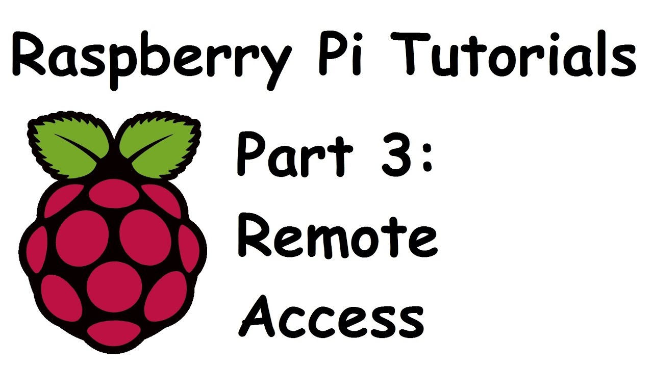 Remote Access With Ssh And Remote Desktop Raspberry Pi And Python
