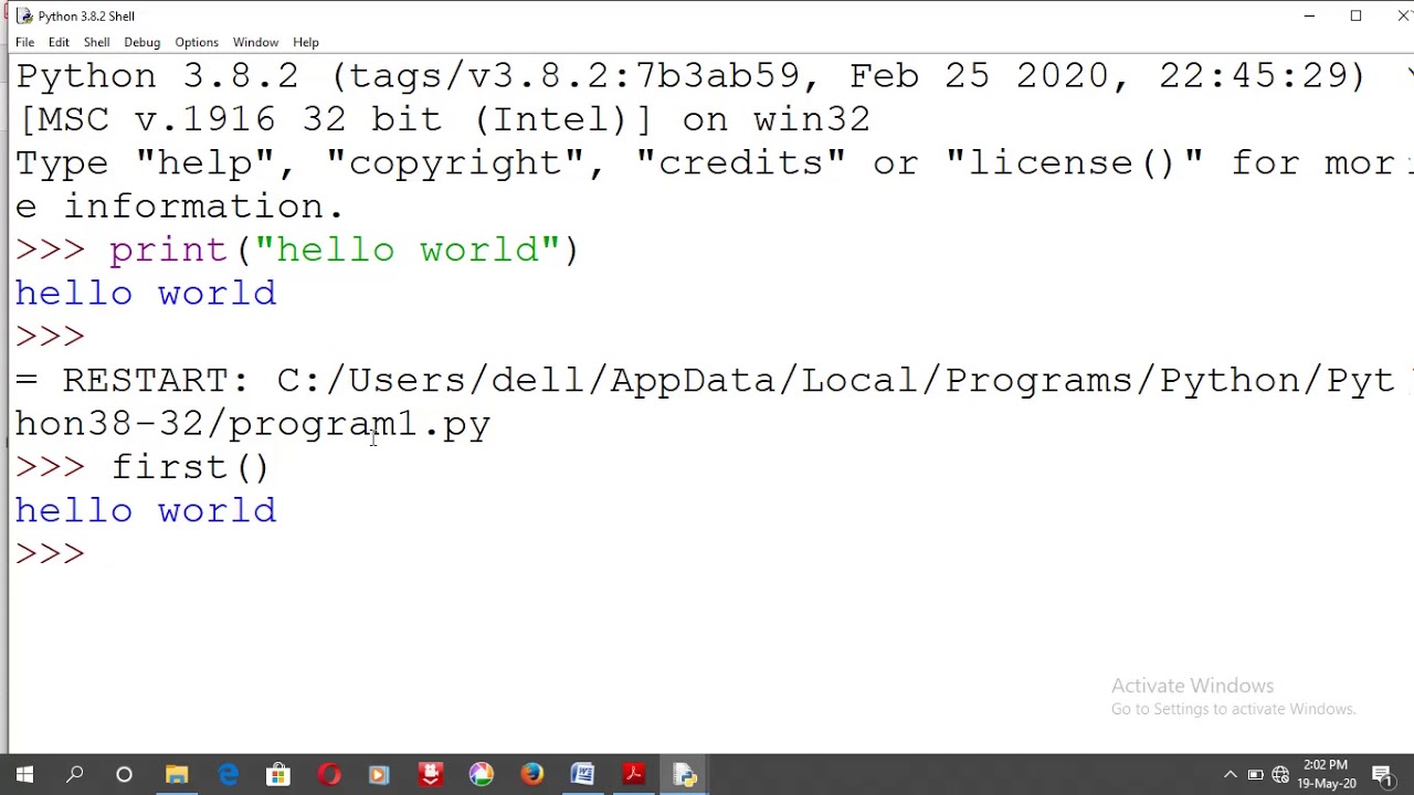 Chapter 1 Revision Of Python Class Xi Youtube
