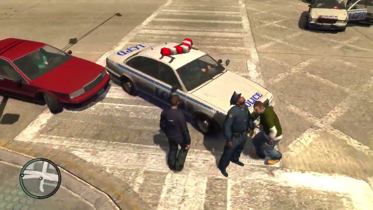 Gta 4 Npc Cops Vs Criminals 12 Youtube