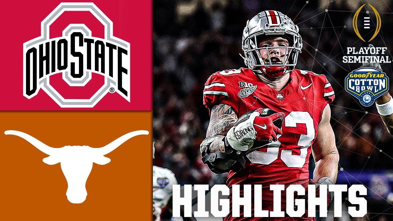 Cfp Semifinal Ohio State Buckeyes Vs Texas Longhorns Full Game