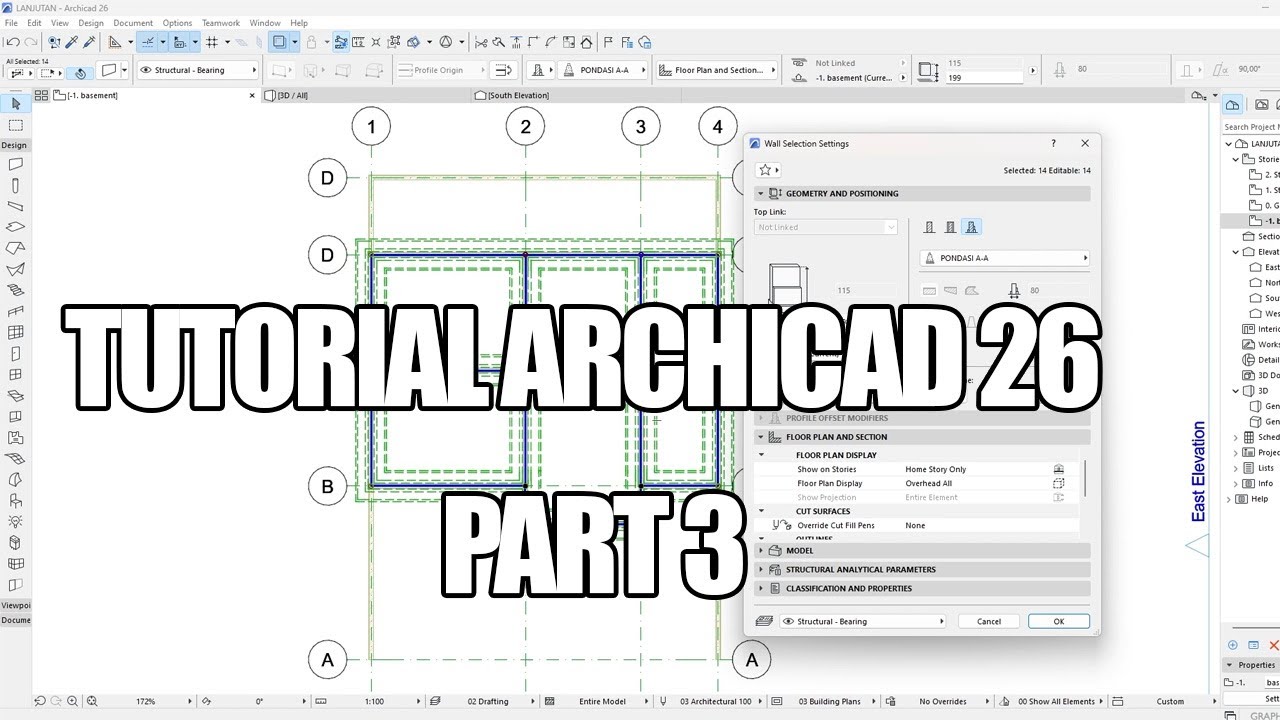 Tutorial Archicad 26 Part 3 Youtube