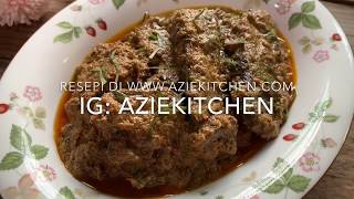 Resepi Rendang Itik Azie Kitchen Santapan Senja