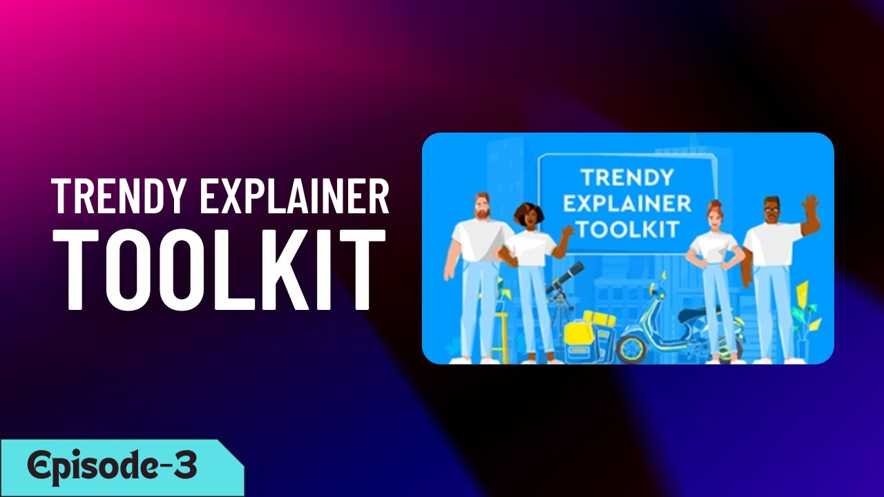 Create Trendy Explainer Toolkit Renderforest Episode 3 Youtube