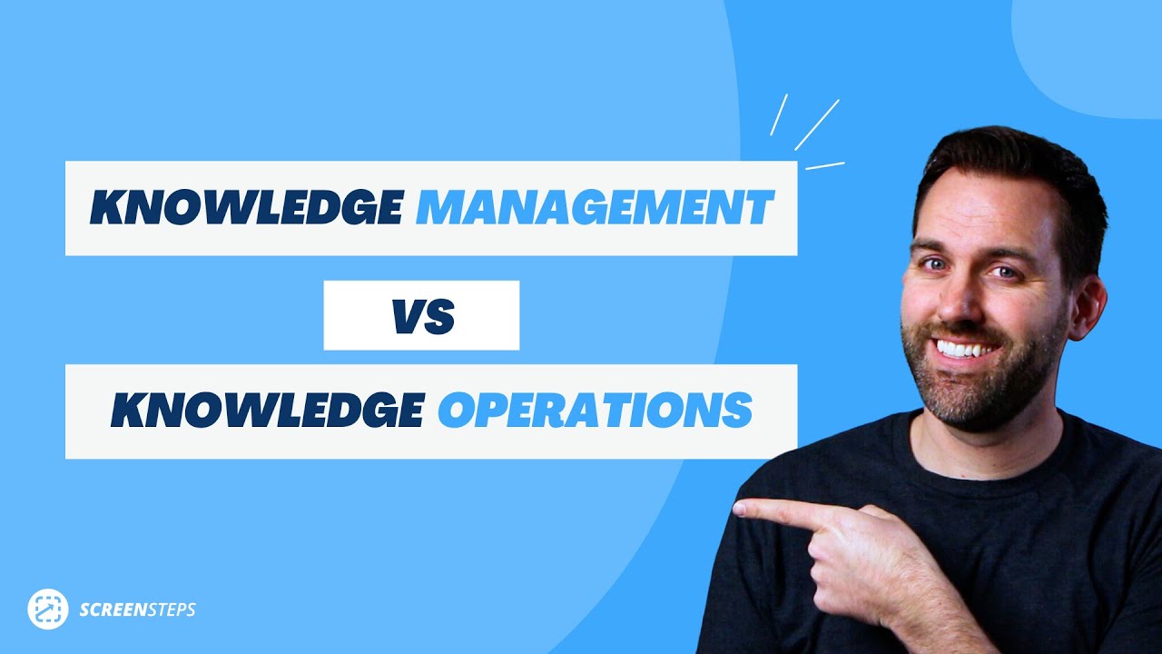 Knowledge Management And Knowledge Ops What S The Difference Youtube