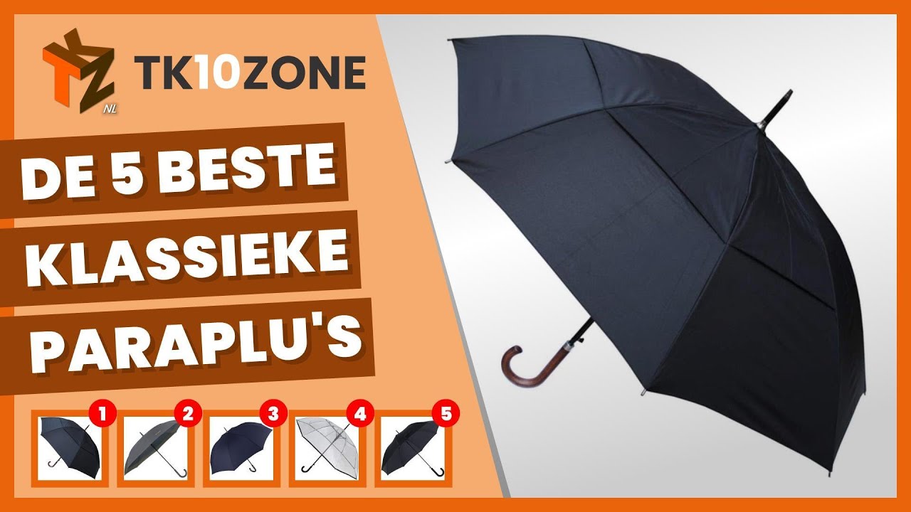De 5 Beste Klassieke Regenparaplu S Youtube
