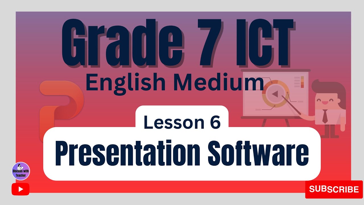 Presentation Software Grade 7 Ict Lesson 6 Youtube
