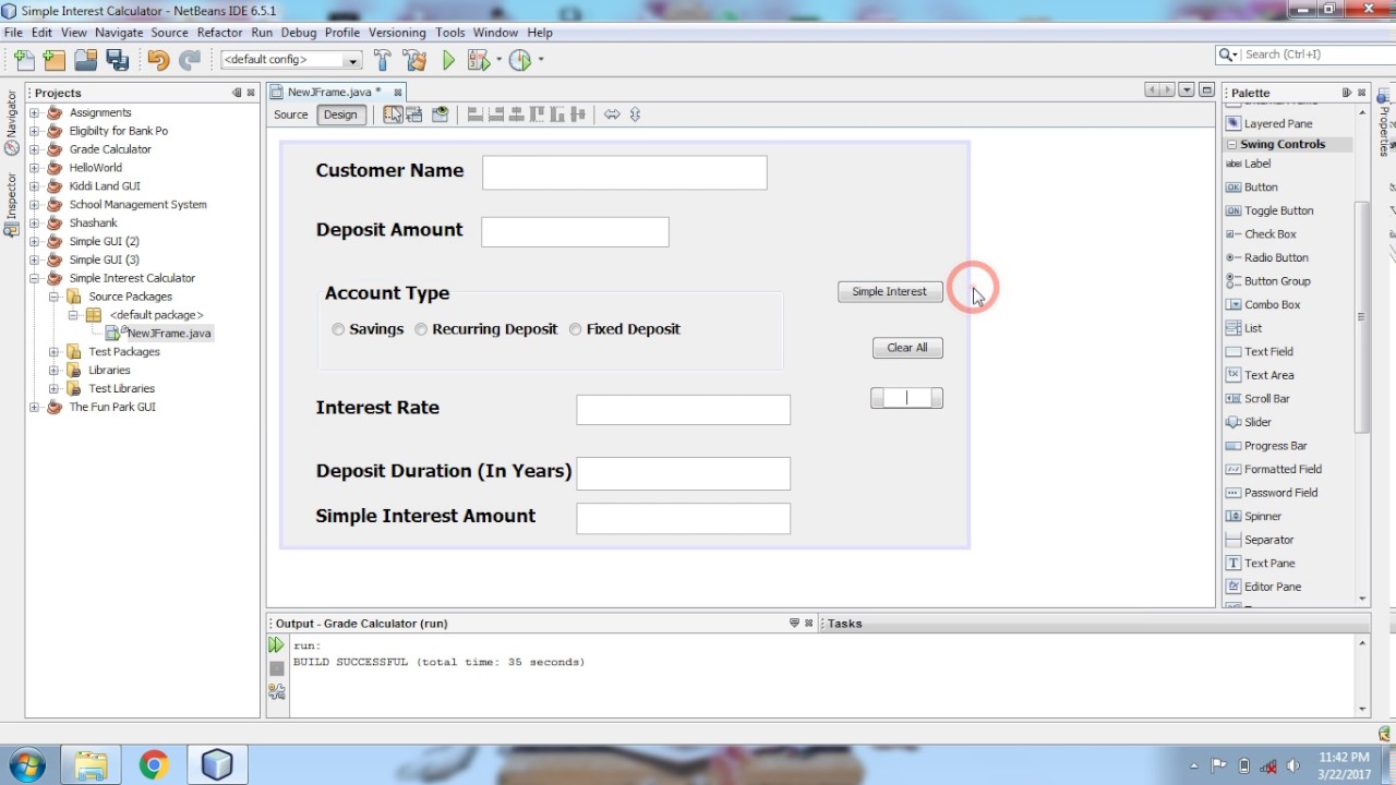 Java Gui Calculator Free Full Project Code