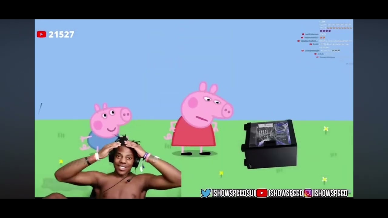 Ishowspeed Peppa Pig Full Stream Youtube