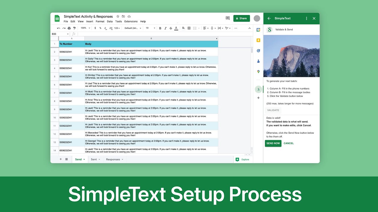 Simpletext Setup Process Youtube
