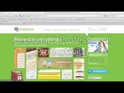 Evernote Tutorial Youtube