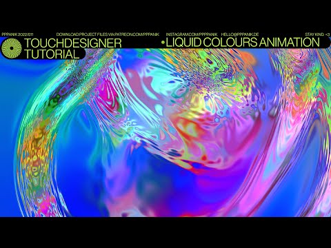 Liquid Colors Touchdesigner Tutorial Youtube