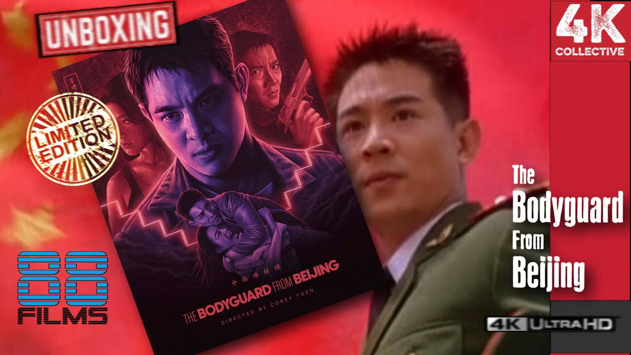 The Bodyguard From Beijing 4k Ultrahd Blu Ray 88films Limited Edition