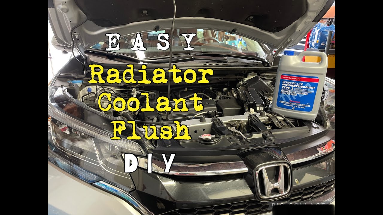 How To Flush Cooling System In Your Car Easy Radiator Coolant Change