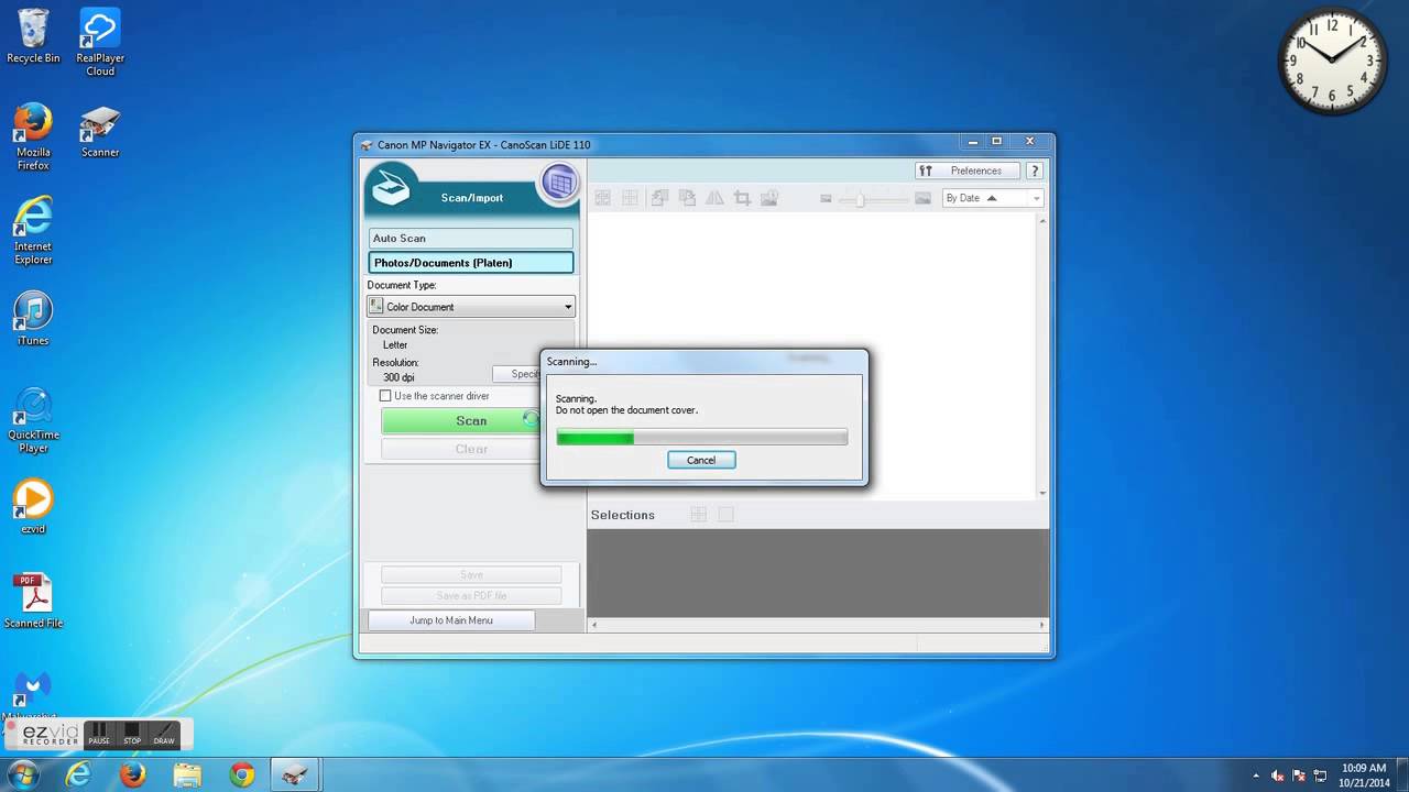 Scanner Instructions Youtube