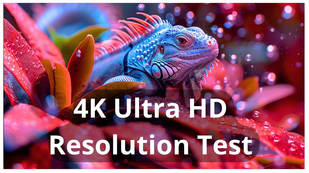 4k Display Test Ultra Hd Visuals For Perfect Calibration No Music