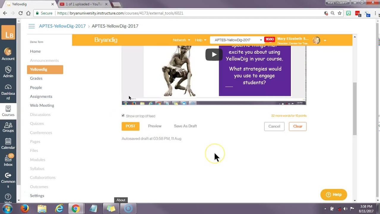 Yellowdig Overview Youtube