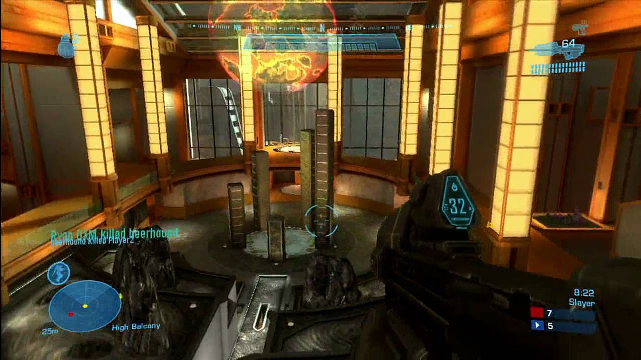 Halo Reach Multiplayer Maps Ivory Tower Midship Youtube