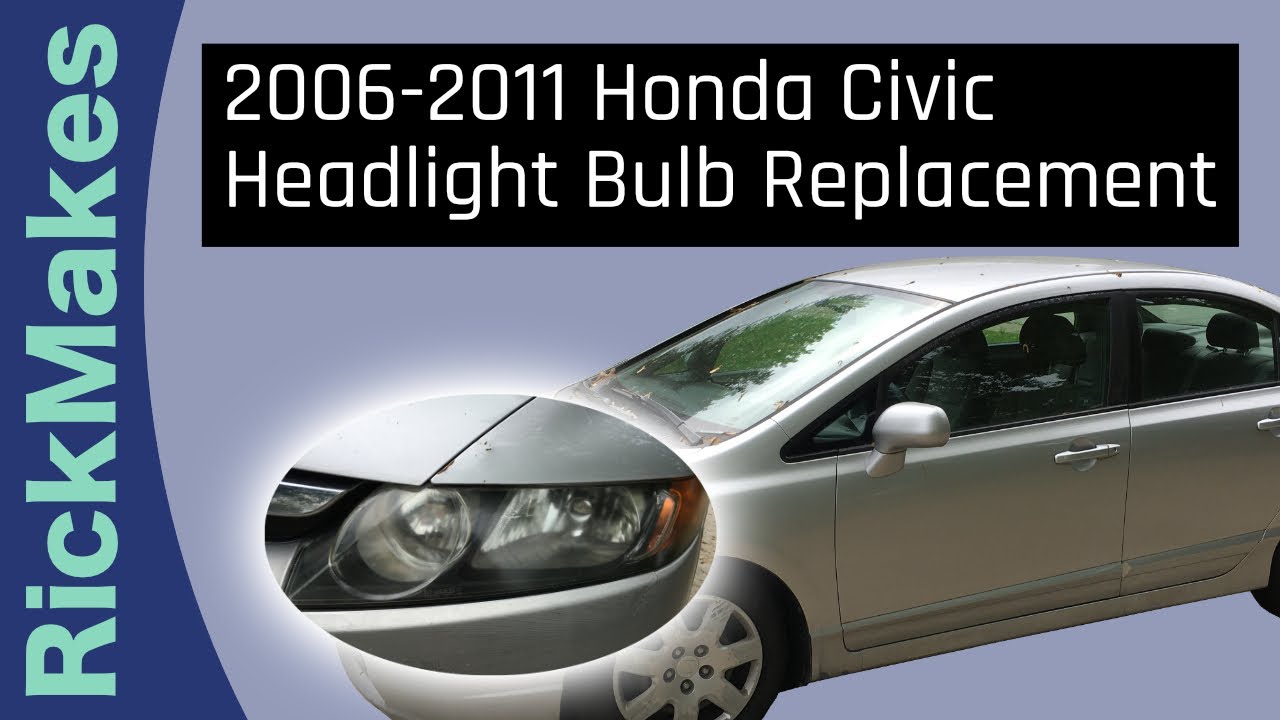 How To Replace Honda Civic Headlight Bulb Easy Guide