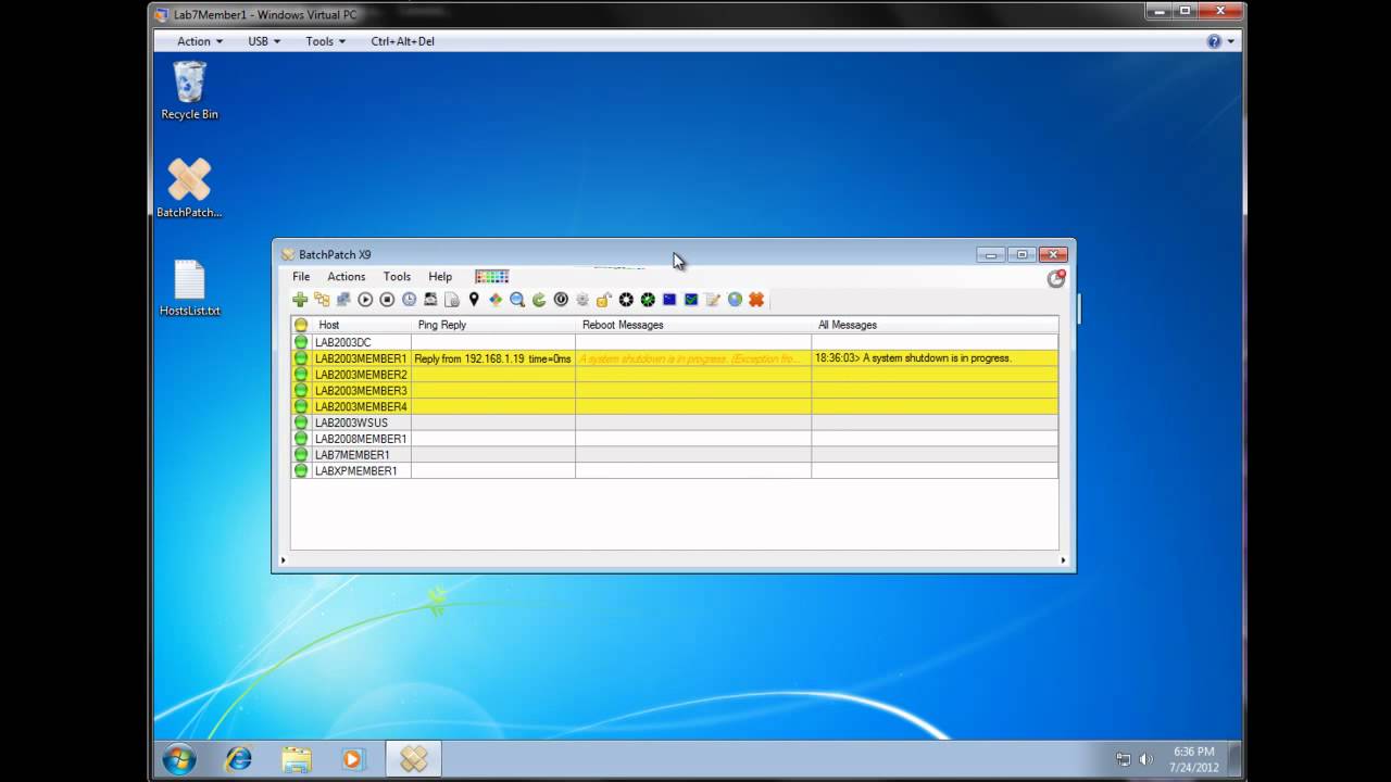 Using The Row Execution Interval Batchpatch Tutorial Youtube