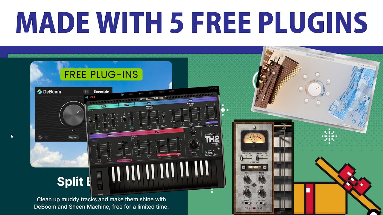 Made With 5 Free Plugins Time Limited Youtube
