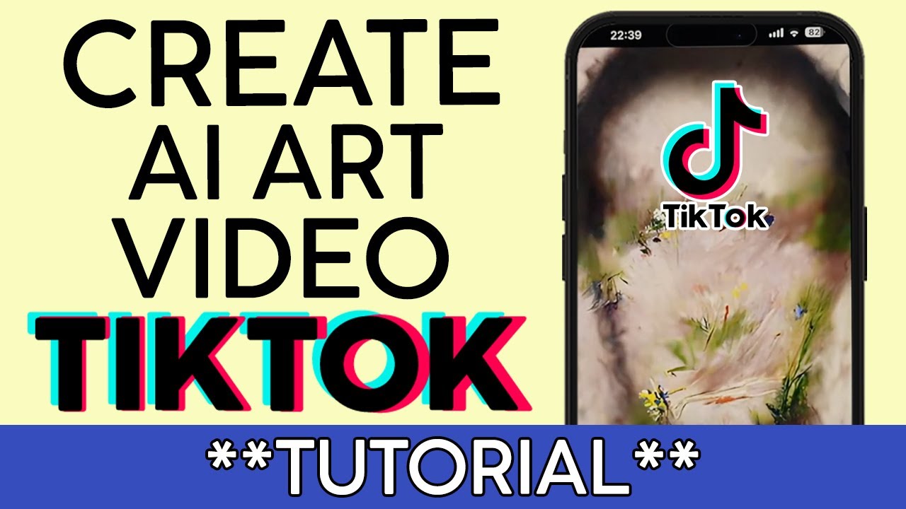 How To Use The Ai Art Effect On Tiktok Create Ai Video On Tiktok 2022