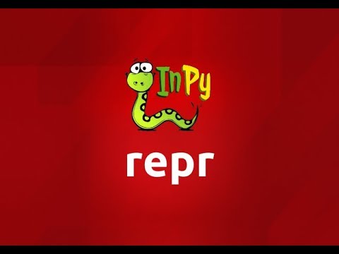 Repr In Python Youtube