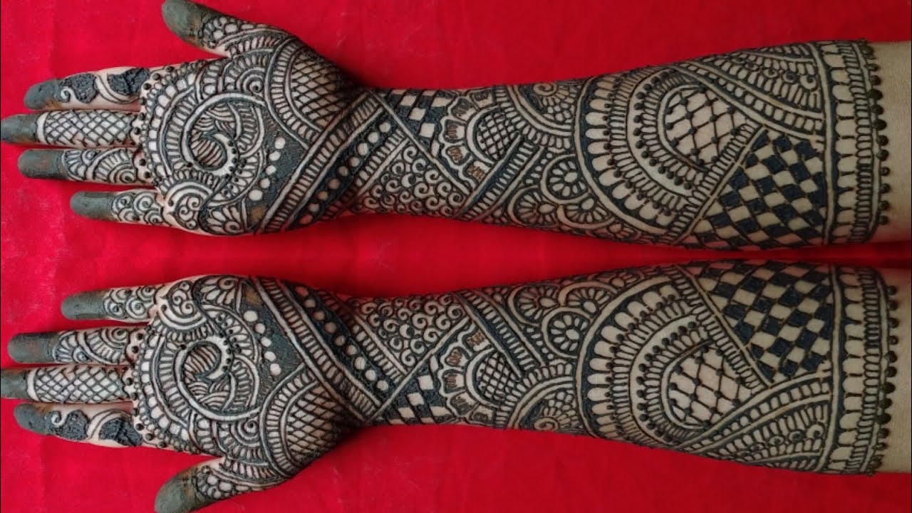 Top 999 Bridal Mehndi Design Images Full Hand Amazing Collection