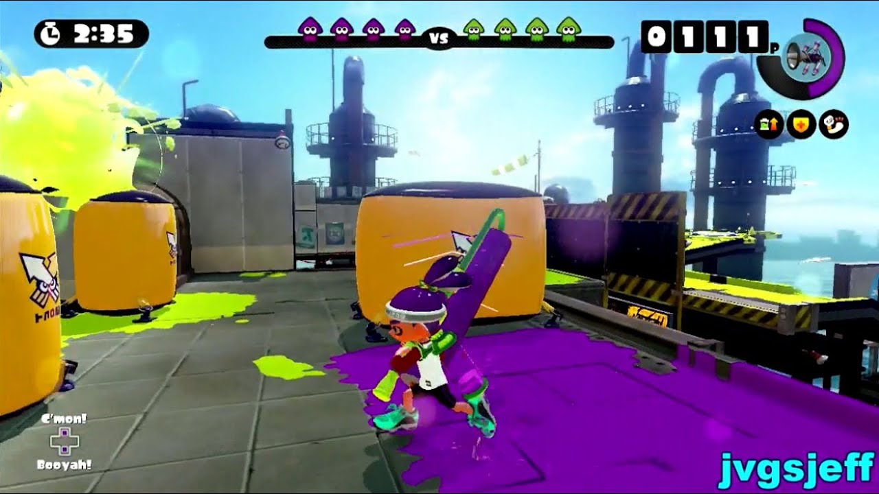 Splatoon Wii U Online Gameplay Youtube