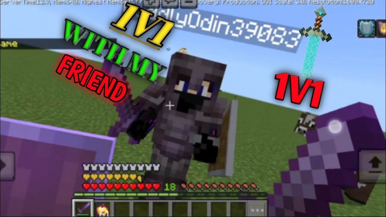 Minecraft 1v1 Fight Youtube