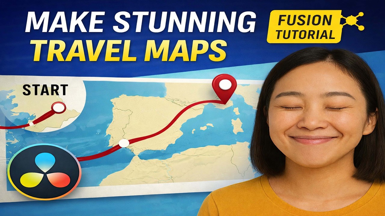 Create Stunning Travel Map Animations In Davinci Step By Step Guide