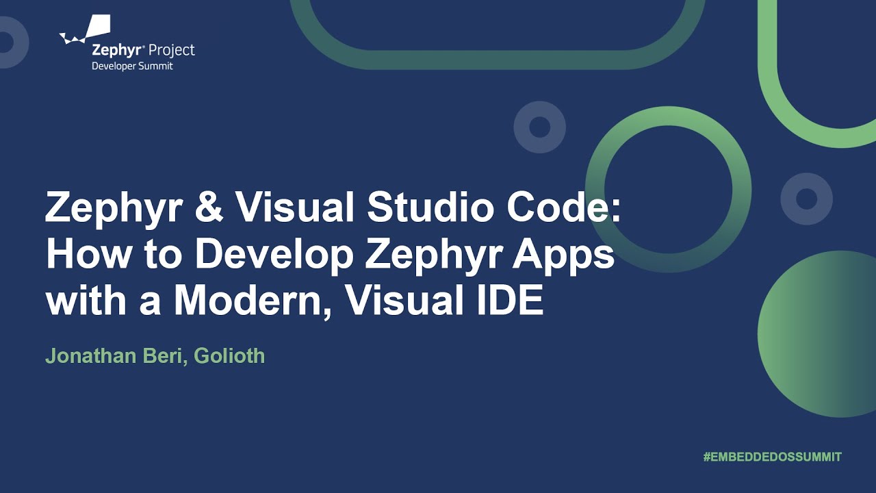Developer Tools For Workflow Zephyr Project