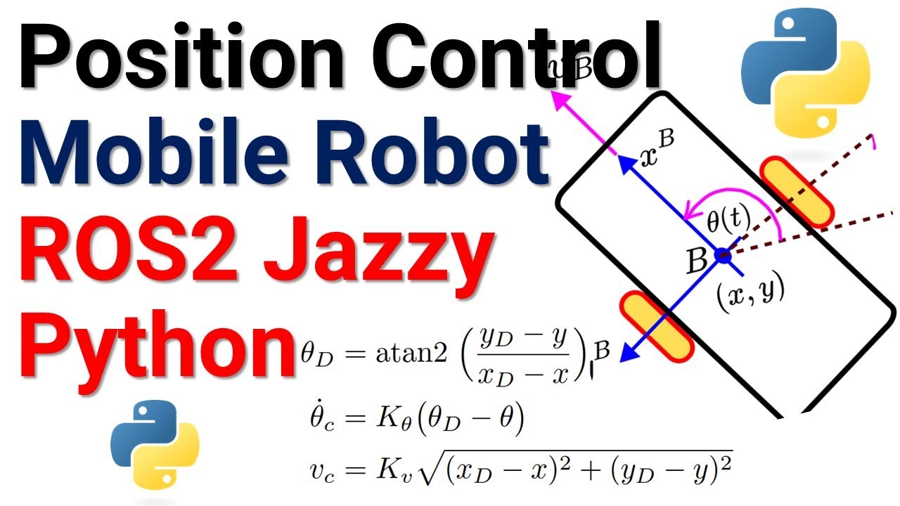 Position Control Of Mobile Robot In Ros2 Jazzy And Python Python Ros2