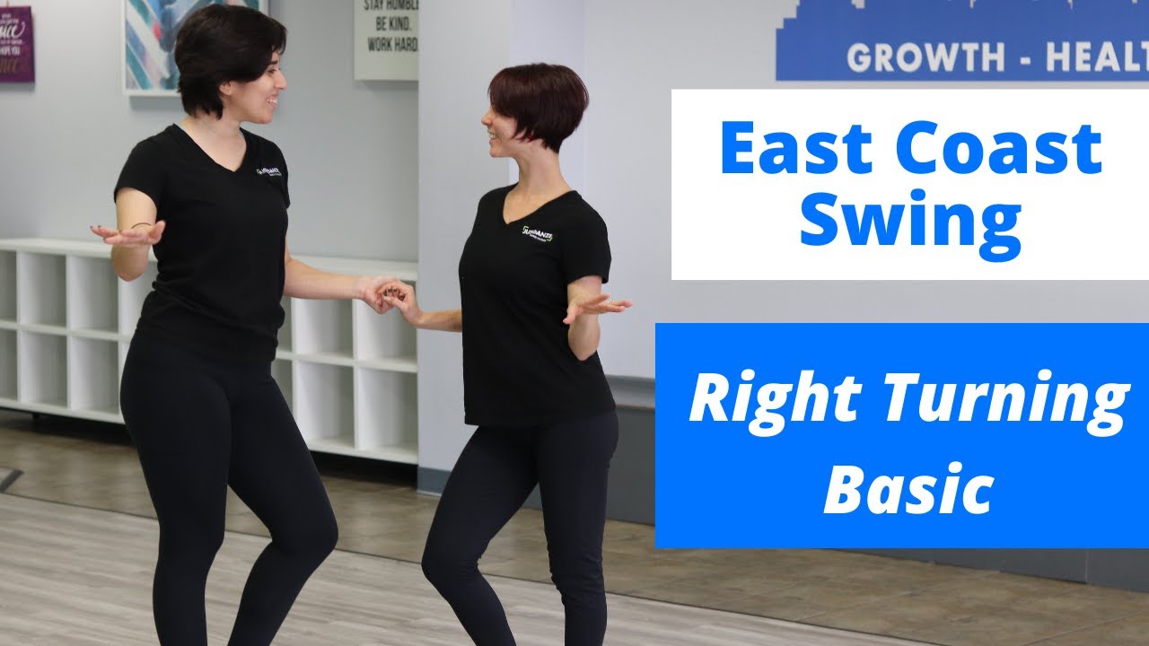 East Coast Swing Right Turning Basic Youtube