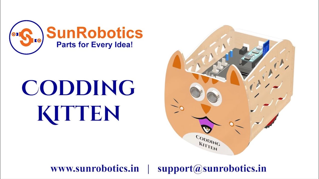 Coding Kitten Stem Based Educational Robotics Learning Kit Diy