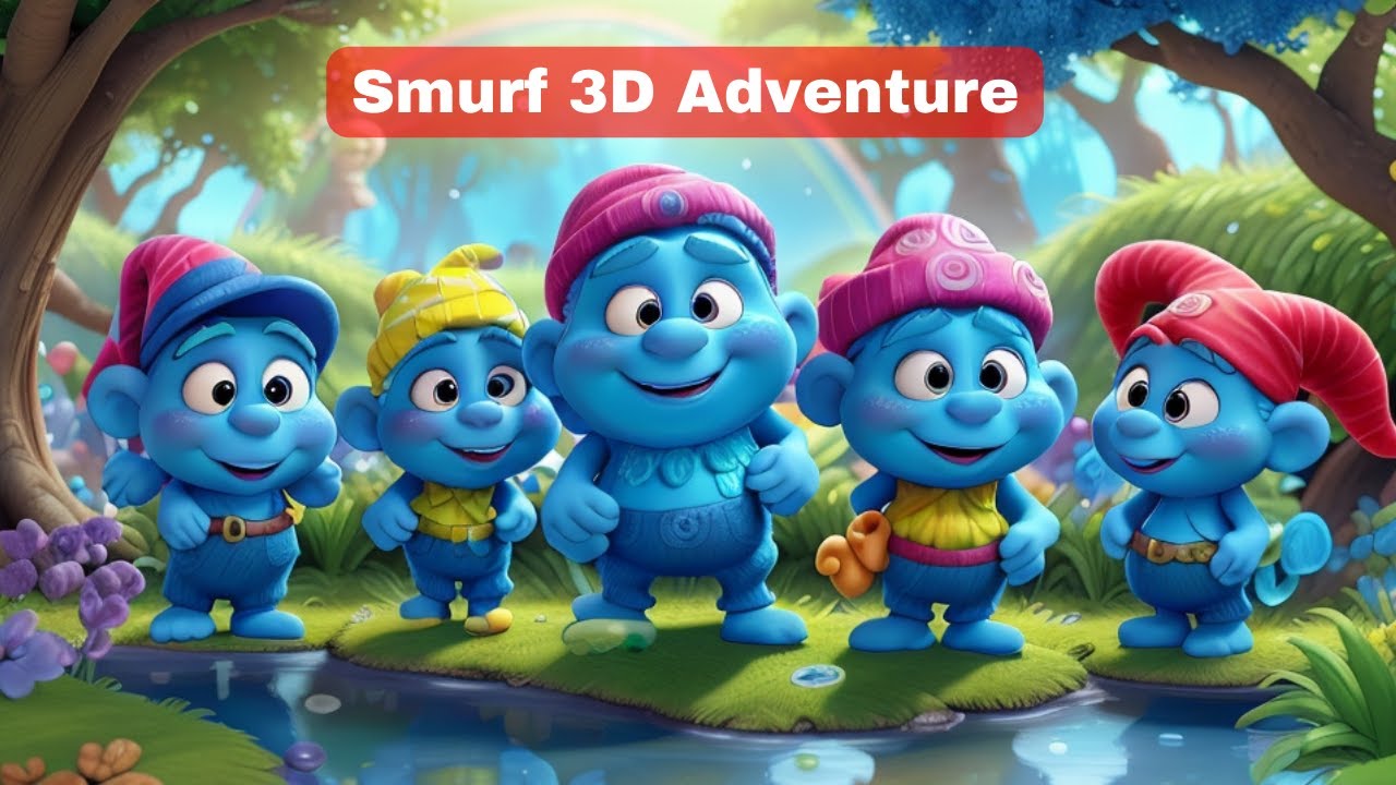 The Smurfs New 3d Series Smurfy Youtube