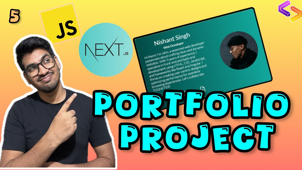 Modern React Portfolio Project Tutorial With Source Code Youtube